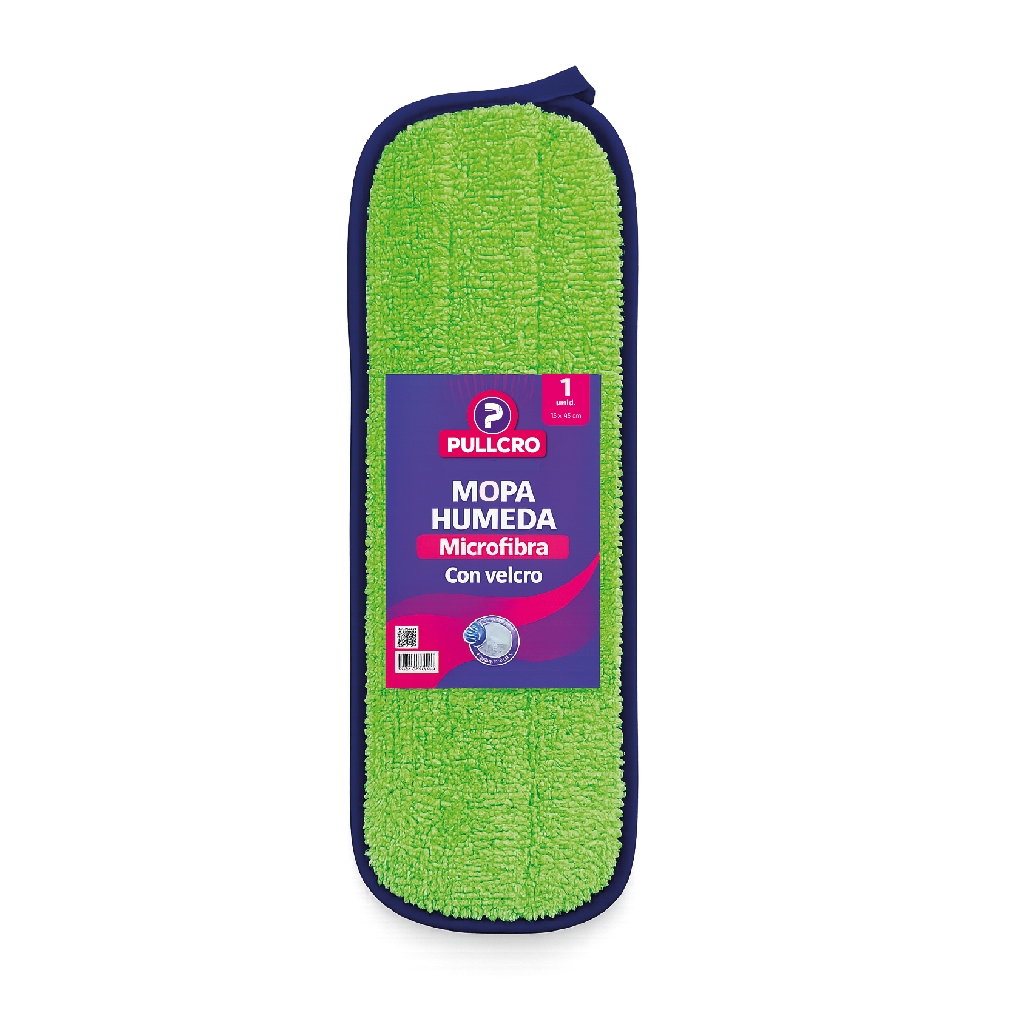 Mopa Húmeda Microfibra con velcro – Barron Vieyra